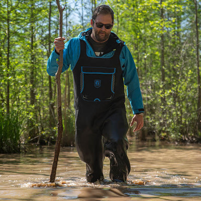 Retro Waders | Mens - Blue – Gator Waders