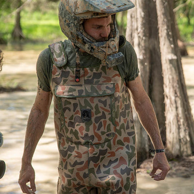 Retro Waders | Mens - Old School Camo – Gator Waders
